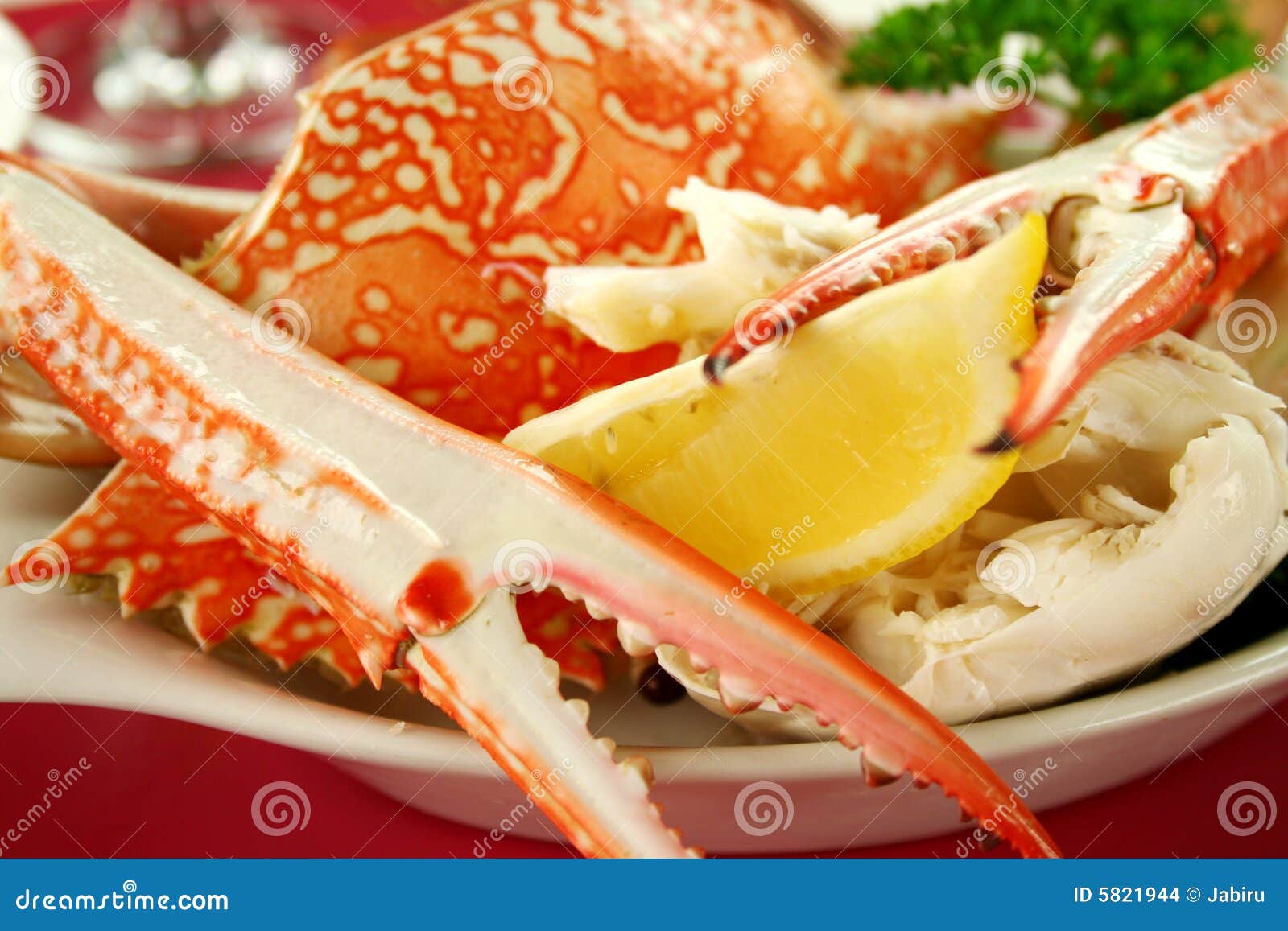 Cracked Crab In Tomato Sauce Stock Photography | CartoonDealer.com #6506720