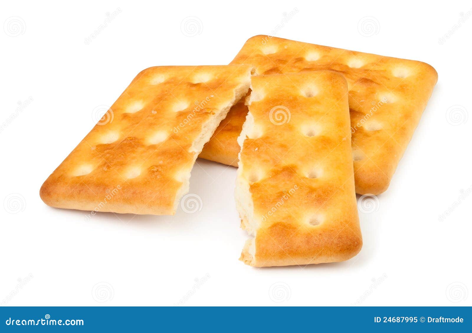 Cracked cracker stock image. Image of crispy, baked, group - 24687995