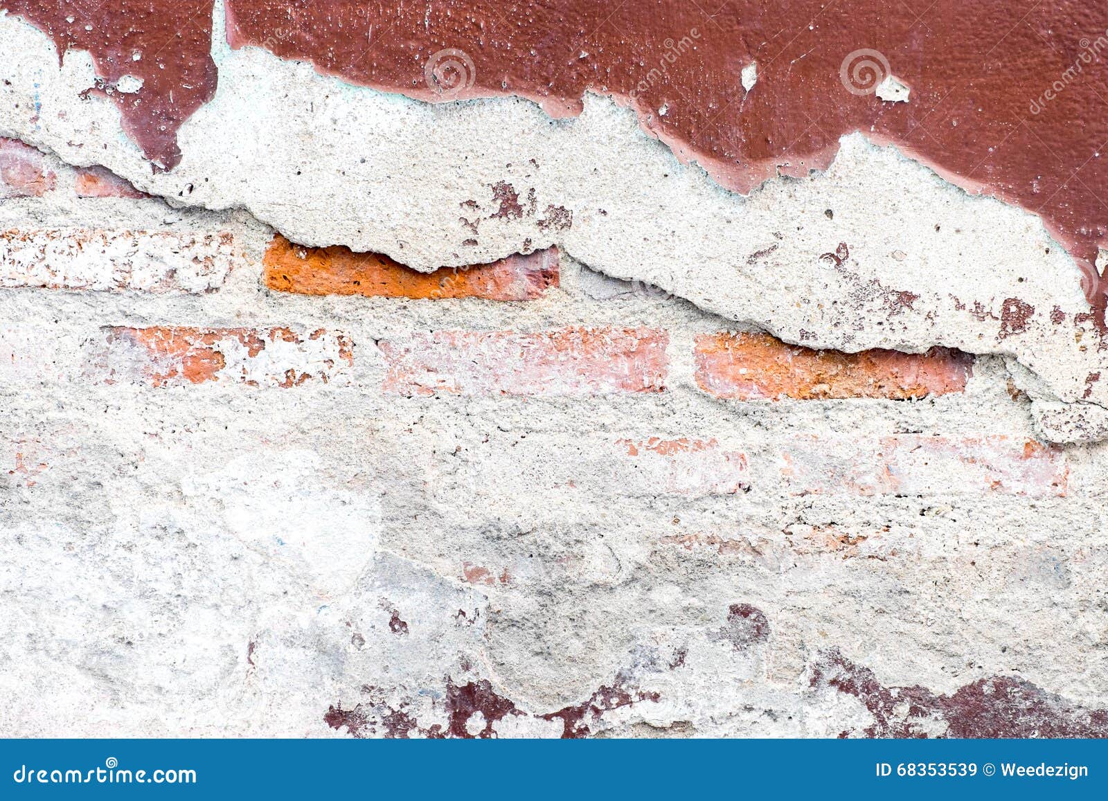 Cracked Decay Painted Concrete Wall Texture Background,grunge Wa Stock ...