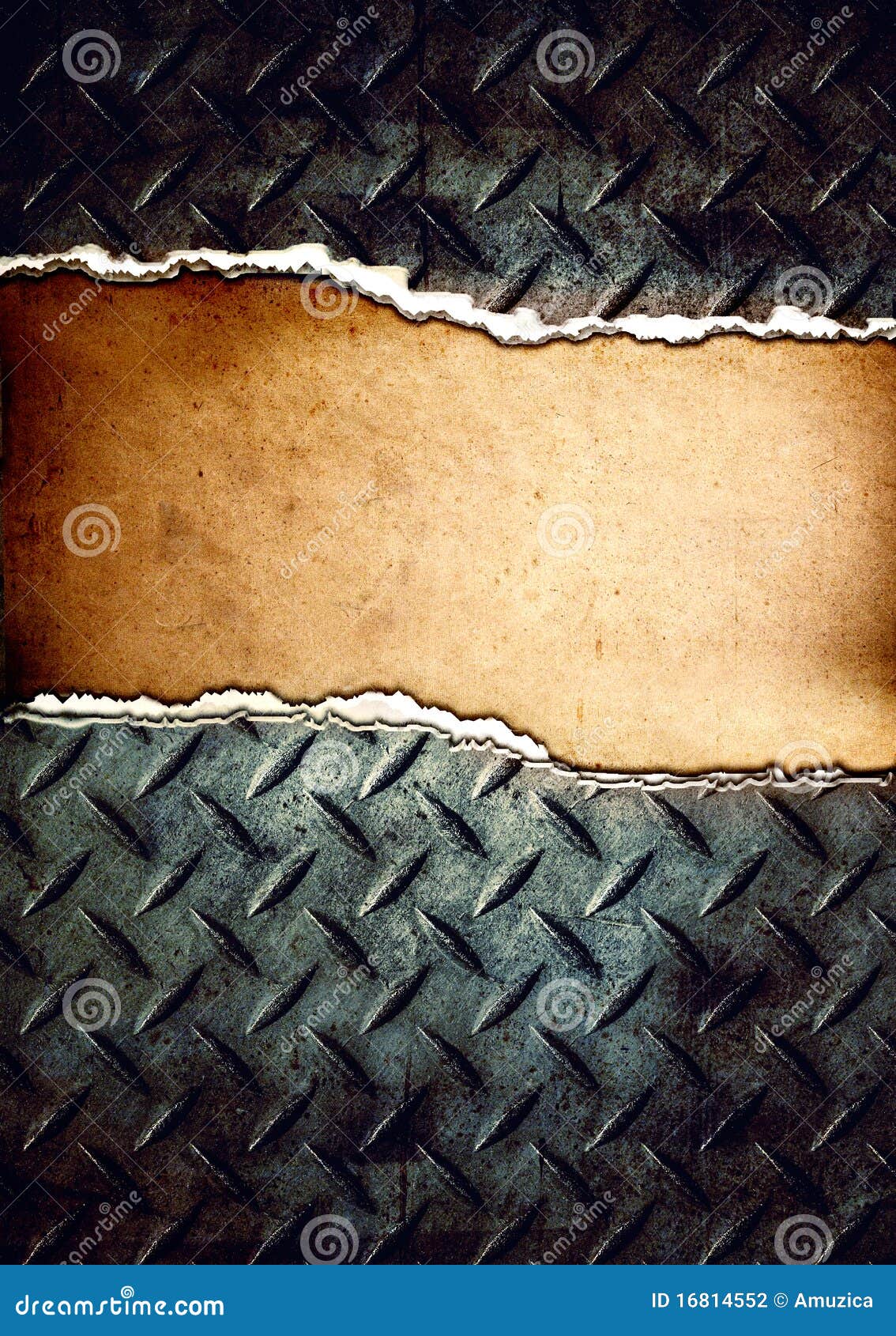 Cracked diamond plate stock illustration. Illustration of metallic ...