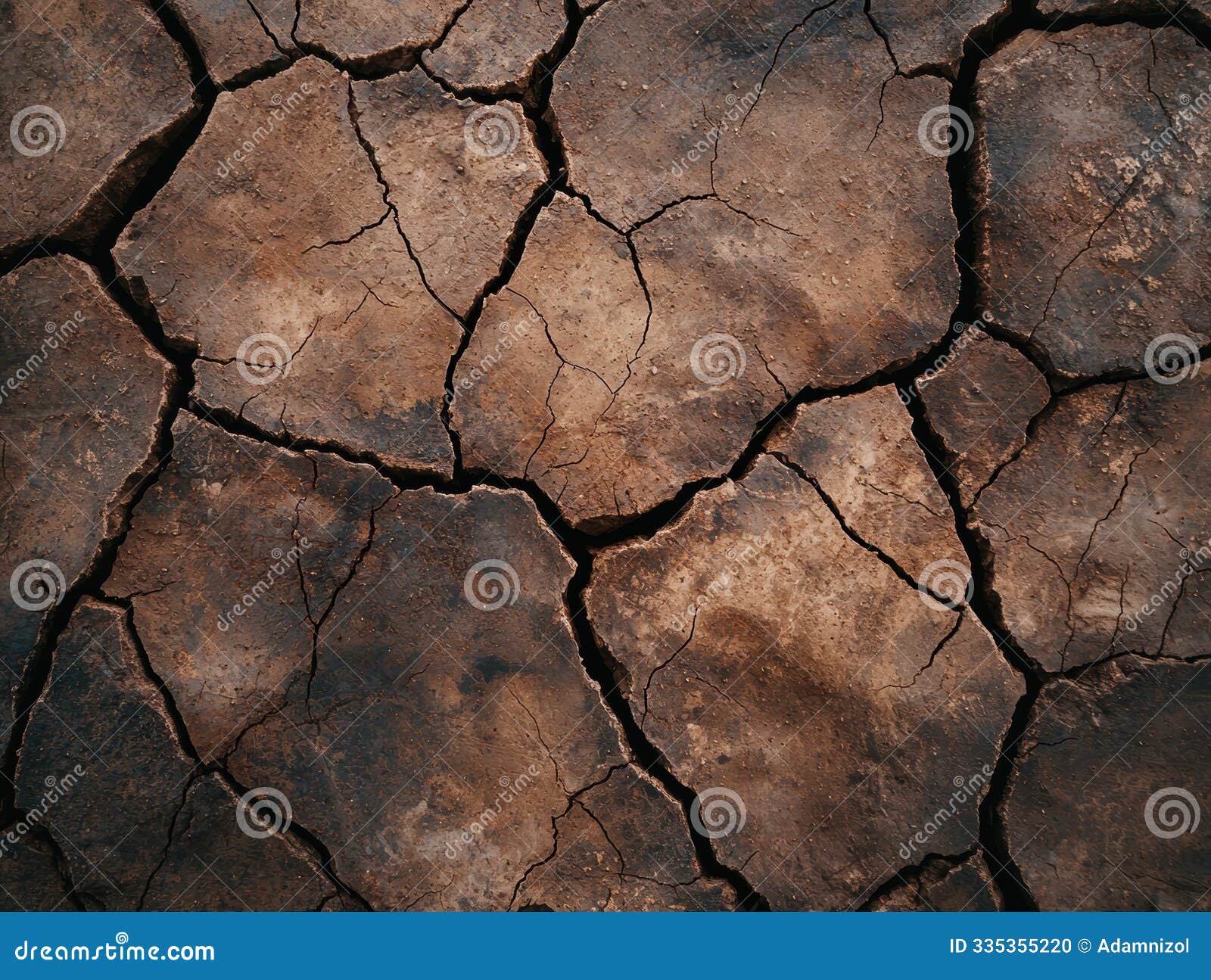 Dried Earth Globe Concept Art Dead Planet Earth On A Desert End Of ...