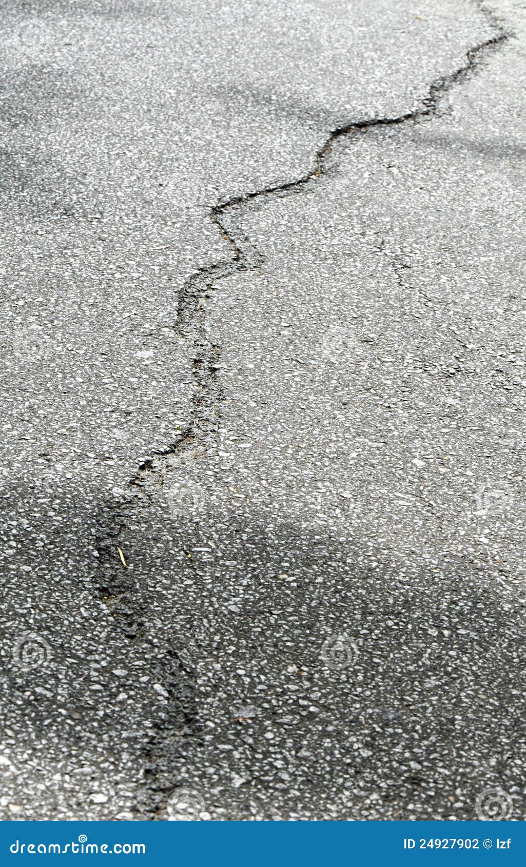 Cracked driveway stock photo. Image of effect, danger - 24927902