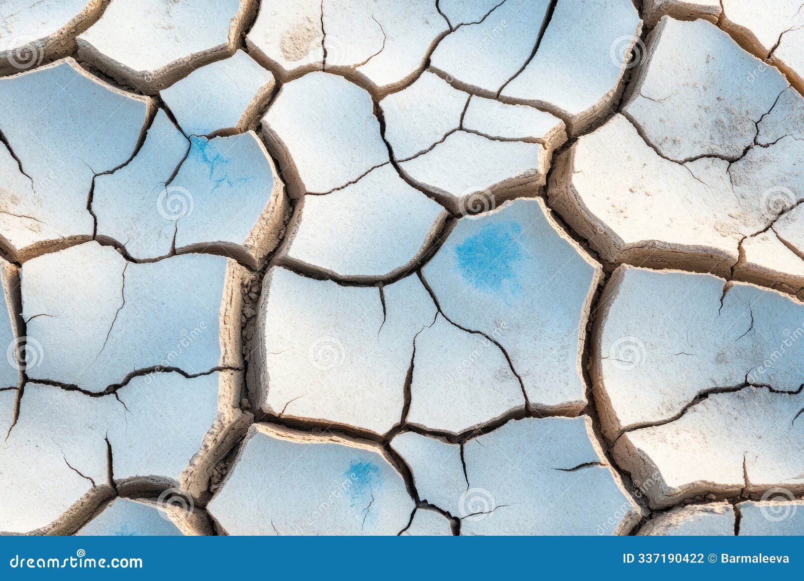 Cracked Dry Earth. Drought and Dehydration in an Arid Environment Stock ...