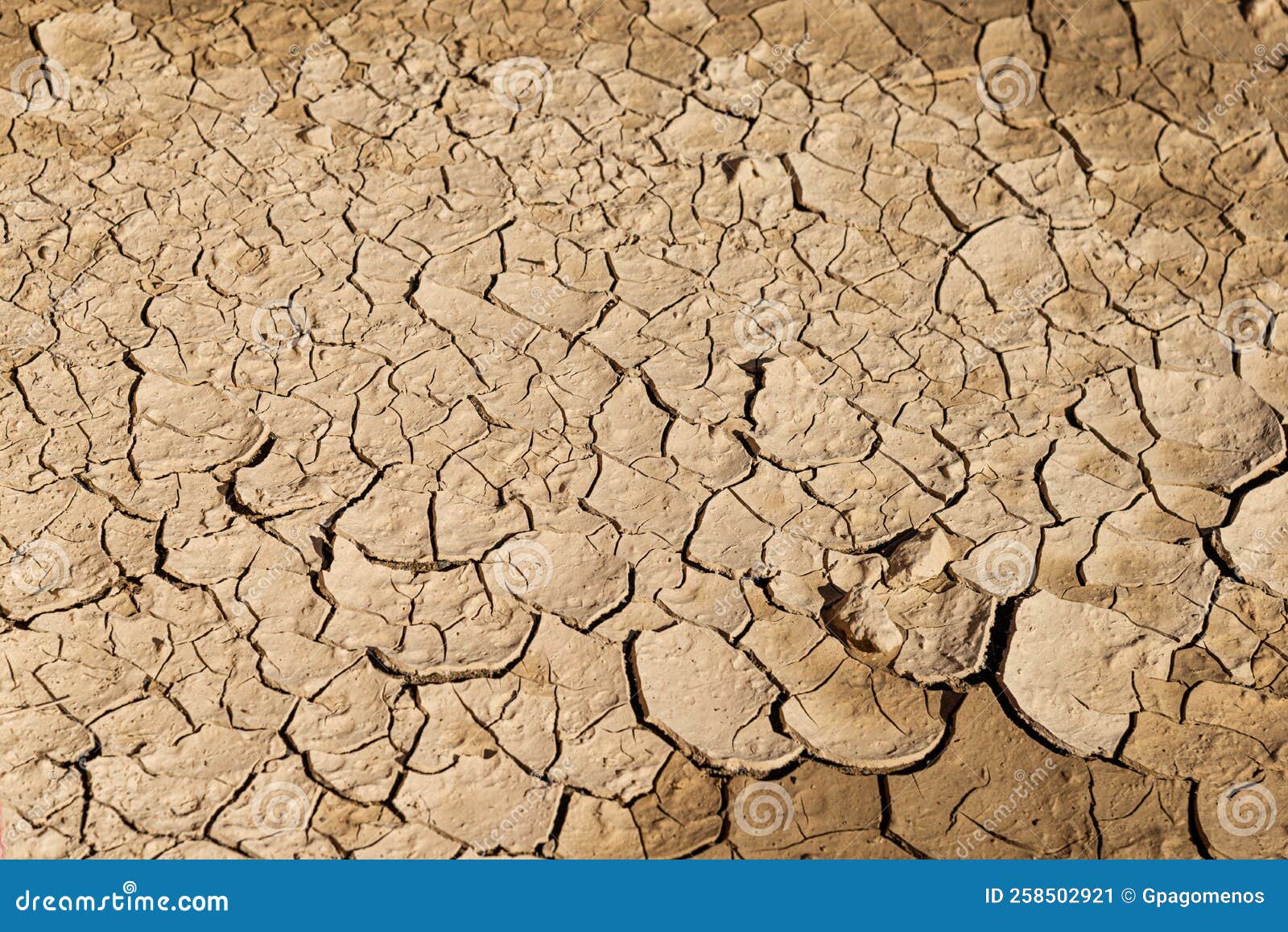 Cracked Dry Earth Soil Due To Global Warming Effect. Stock Image ...