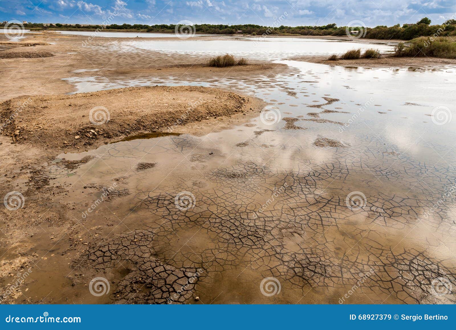 Drying Lake Drought Stock Image | CartoonDealer.com #131915893