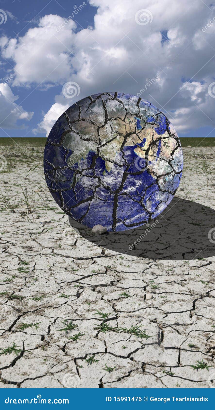 Dry Cracked Earth Texture. Cracks In The Dried Soil. Desertification ...