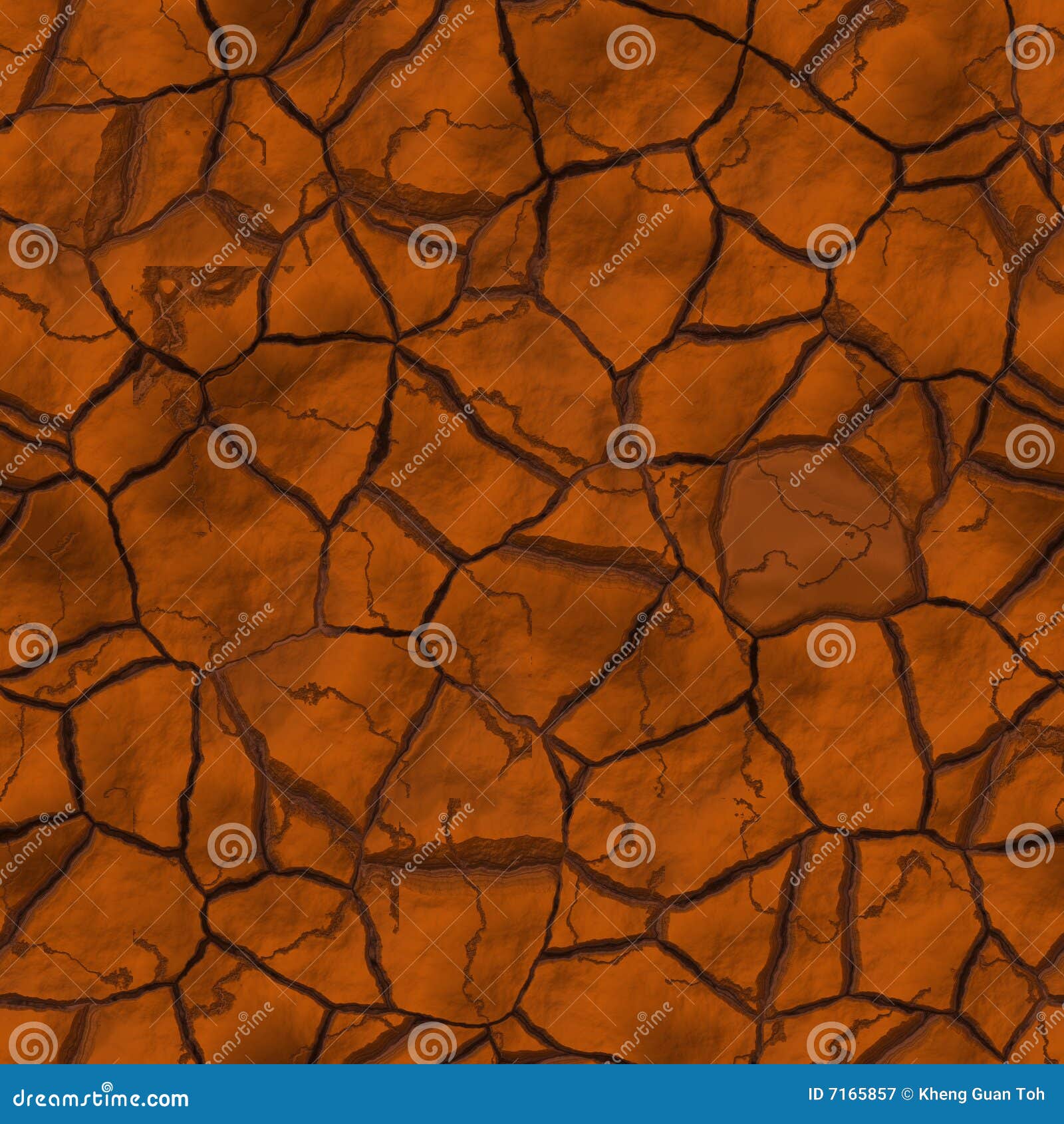 Cracked earth stock illustration. Illustration of etched - 7165857