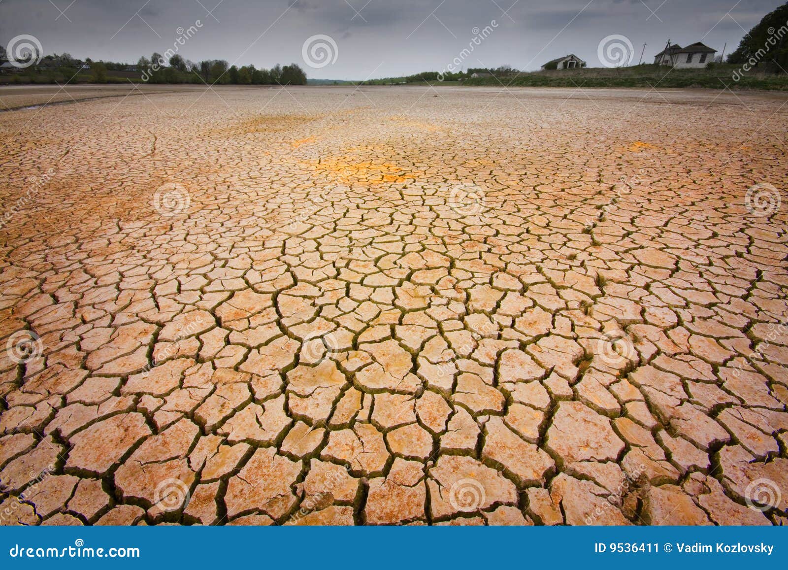 Dry Cracked Earth Texture. Cracks In The Dried Soil. Desertification ...