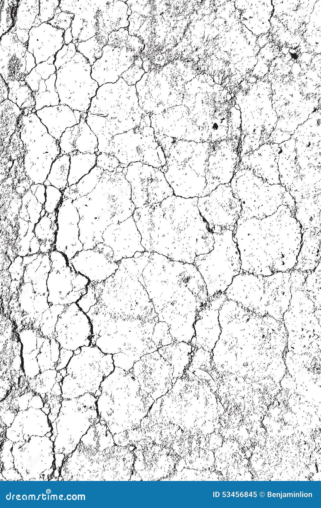 Cracked Earth stock vector. Illustration of simply, design - 53456845