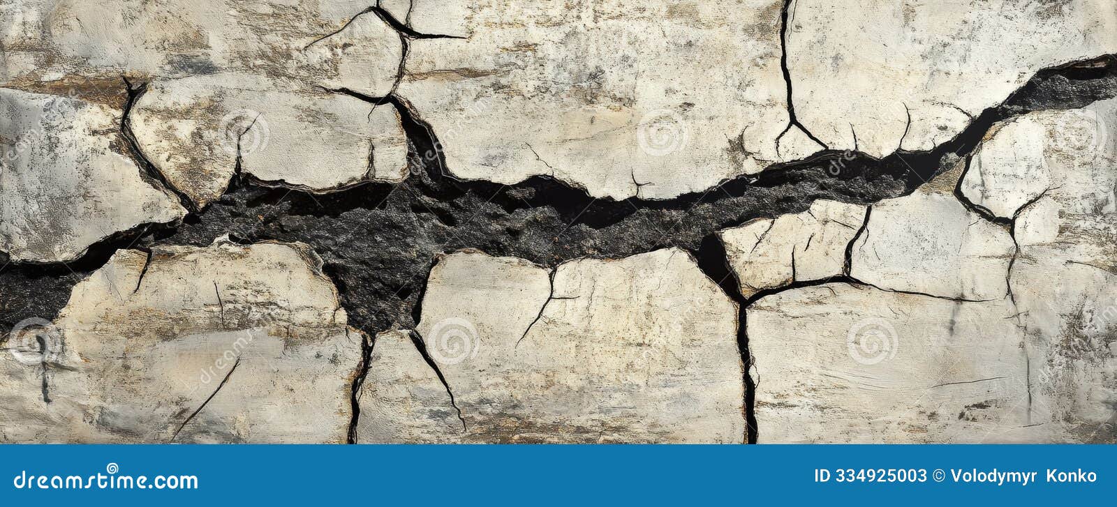 Cracked Earth Surface with Deep Fissures, Natural Texture ...