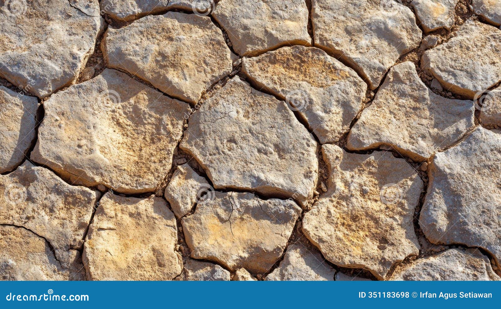 Cracked Earth Texture Arid Landscape Dry Stone Surface Stock ...