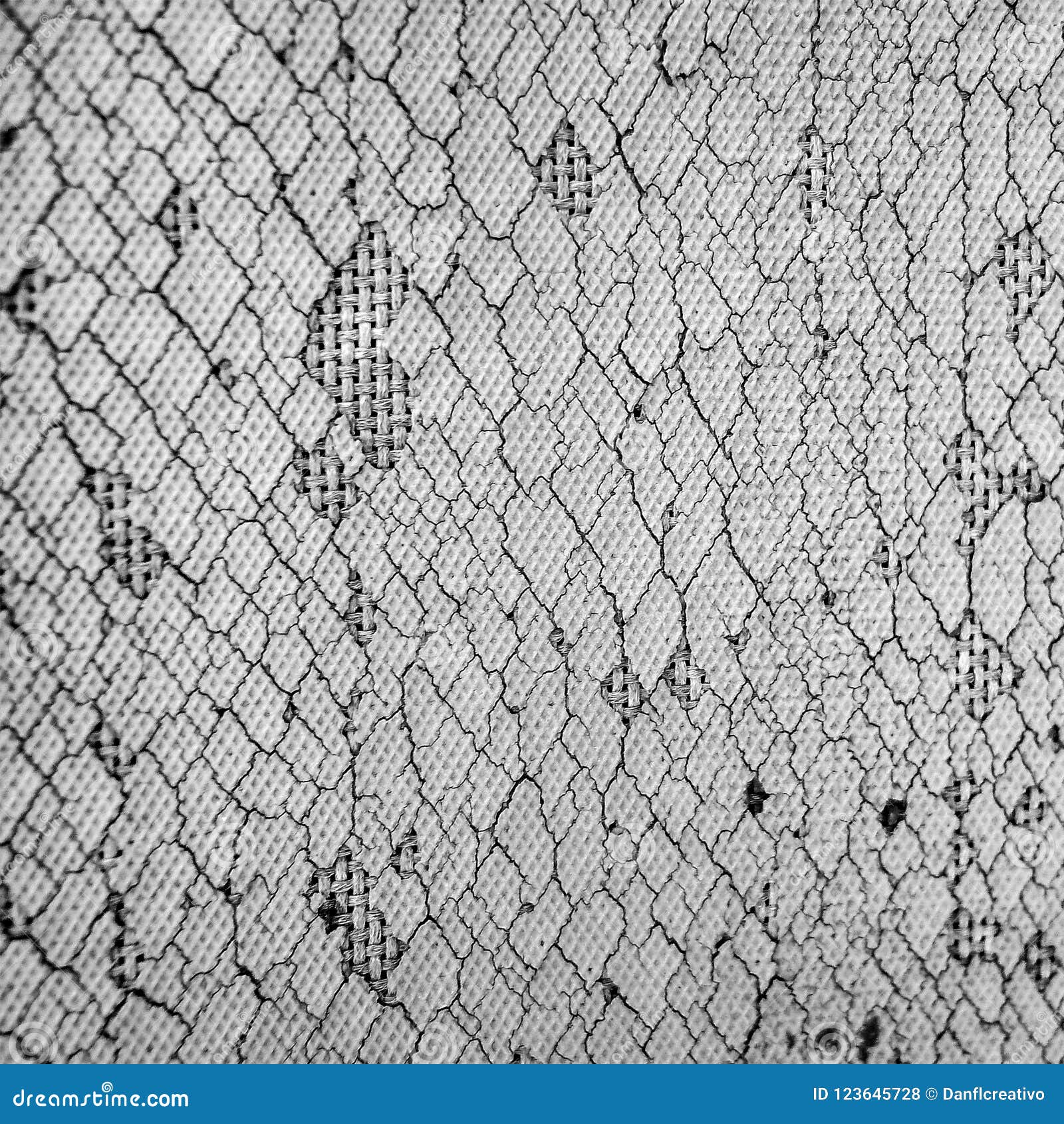 Cracked Fabric Texture Abstract Background Stock Photo - Image of ...