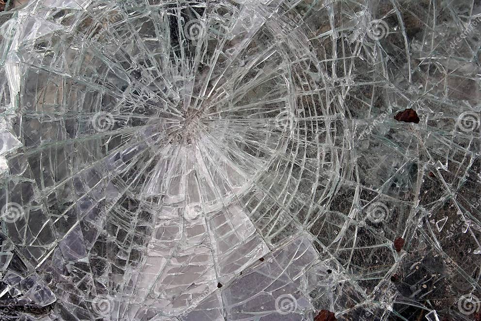 Cracked glass stock photo. Image of smashed, cracked, violence - 1370730