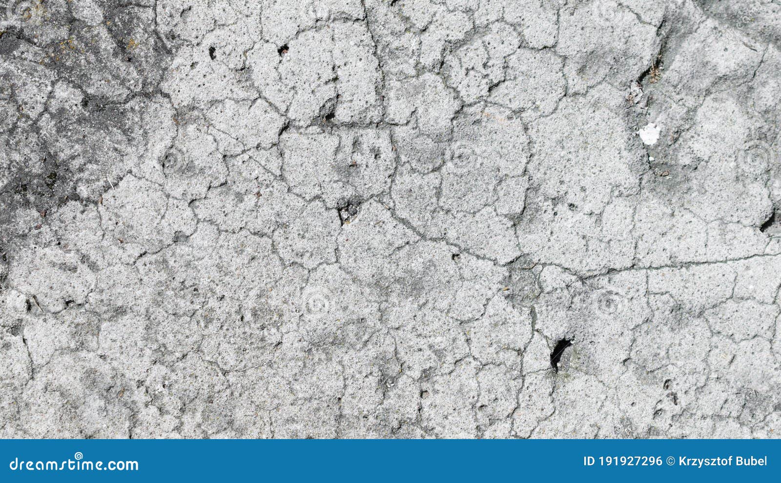 Cracked Gray Concrete. Texture or Background Stock Photo - Image of ...