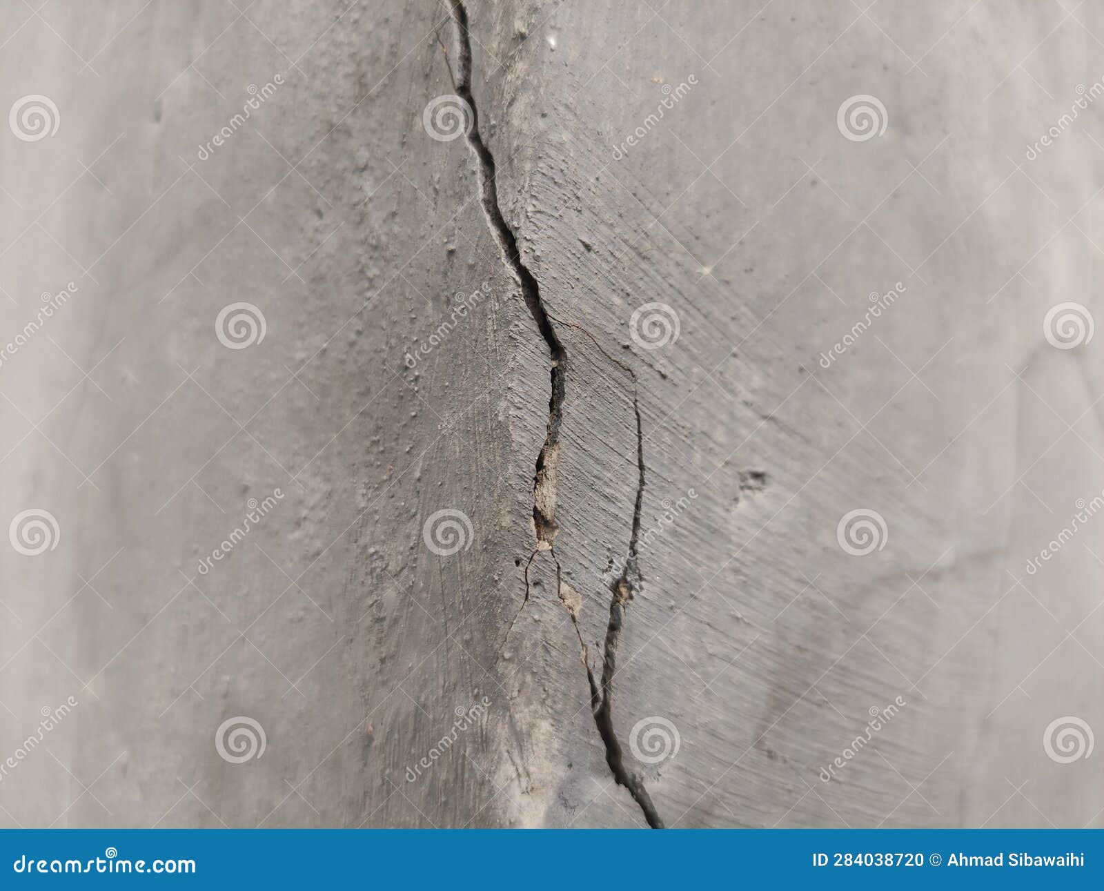 Cracked Gray Wall Texture for Background Stock Photo - Image of gray ...