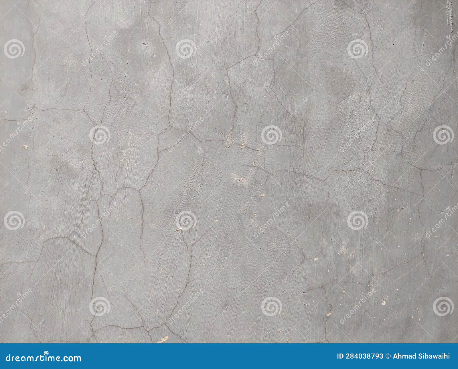 Cracked Gray Wall Texture for Background Stock Image - Image of cement ...