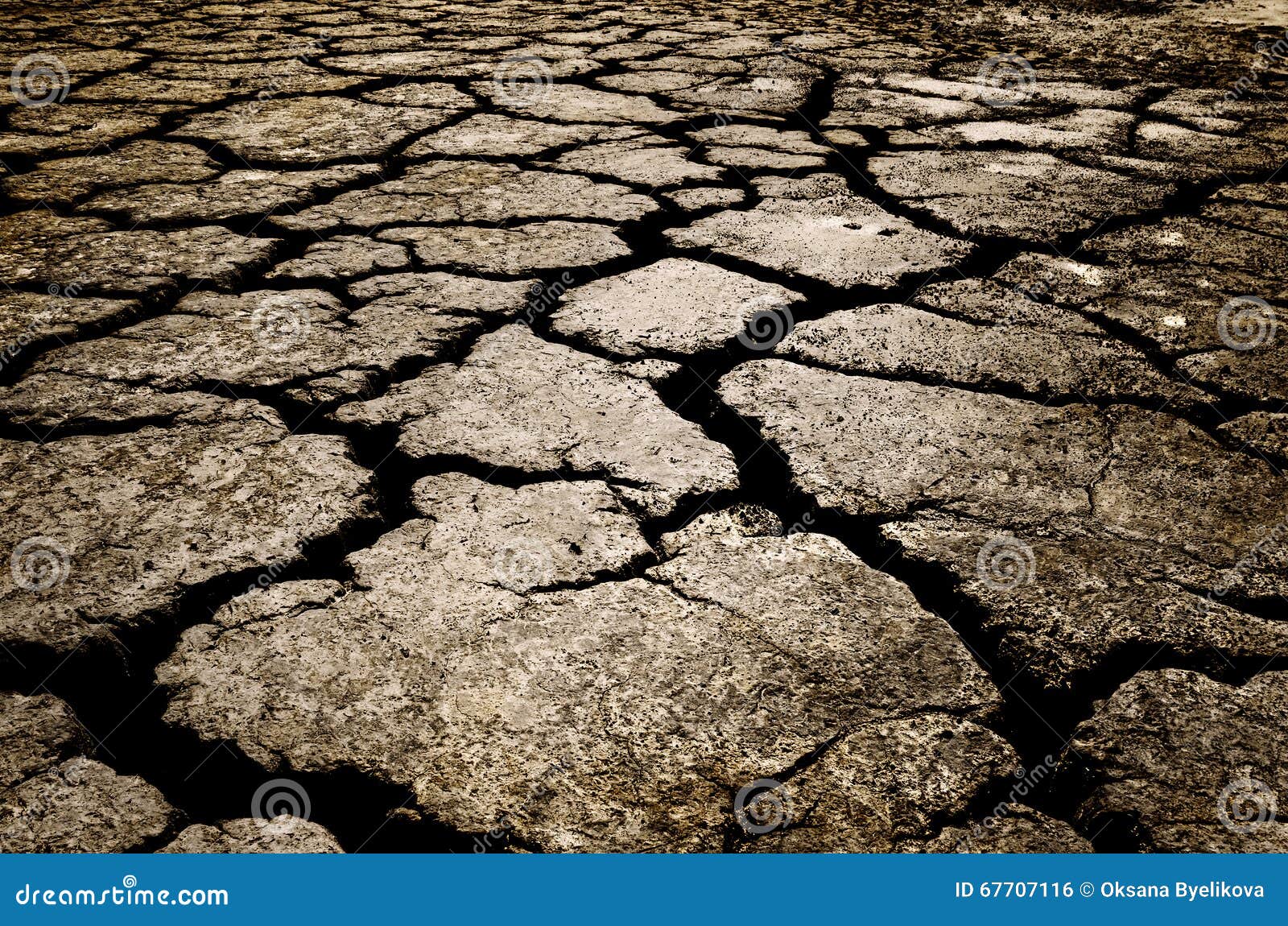 Cracked Ground for Background Stock Photo - Image of earth, dusk: 67707116