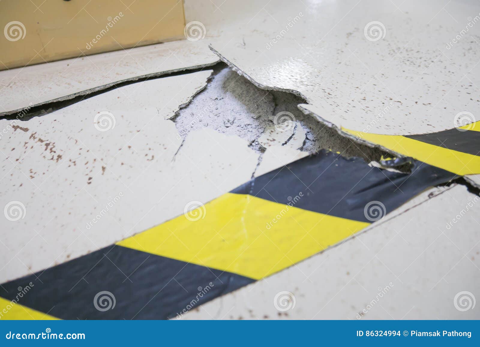 Cracked ground stock photo. Image of surface, unsafe - 86324994