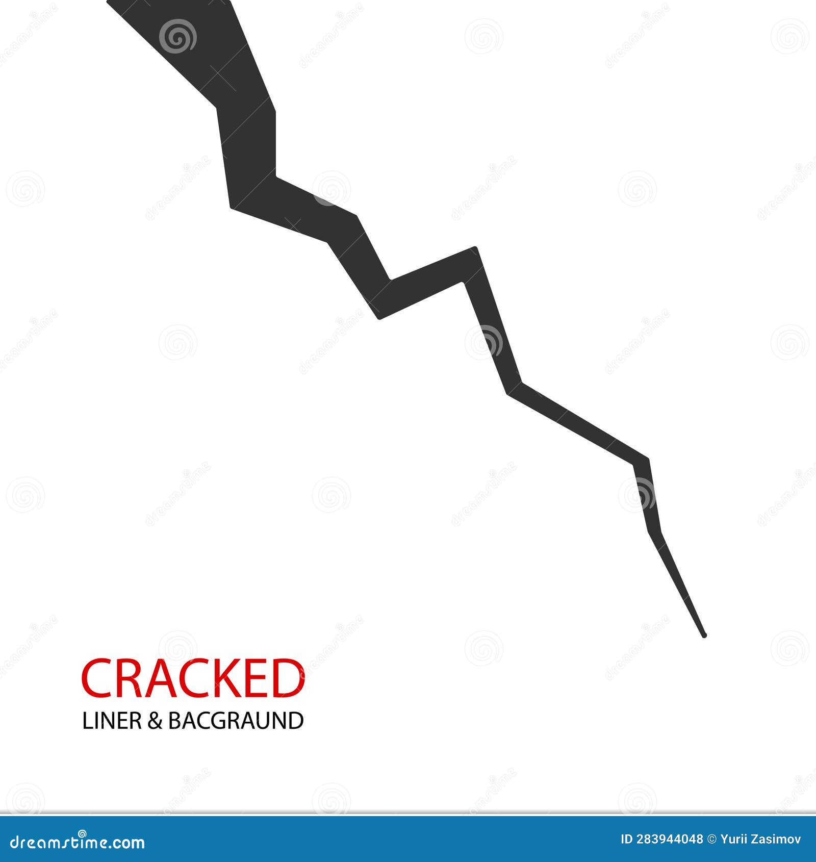 Cracked Ground. Realistic Crack Texture Crack. Rift on Surface. Split ...
