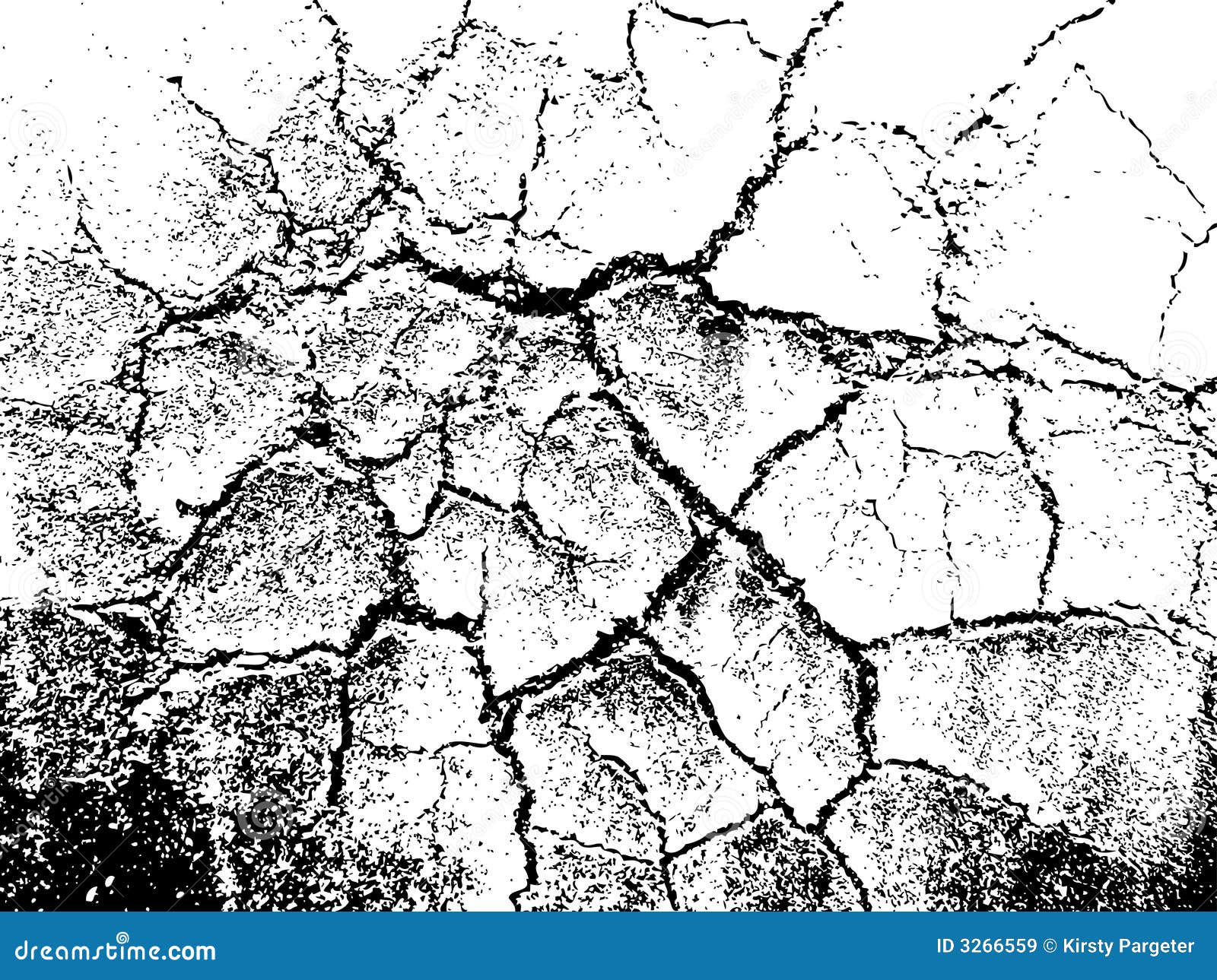 Cracked grunge texture stock vector. Illustration of grunge - 3266559