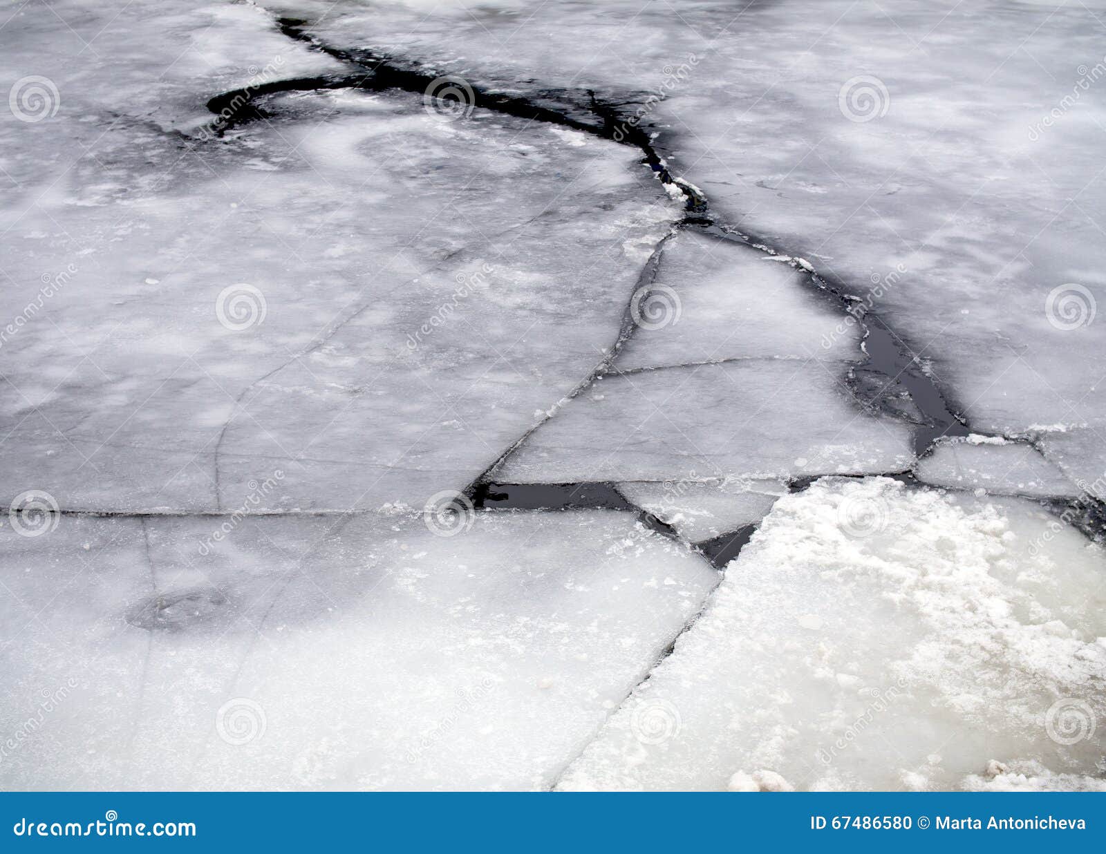 Cracked ice stock photo. Image of cool, ecological, breaks - 67486580