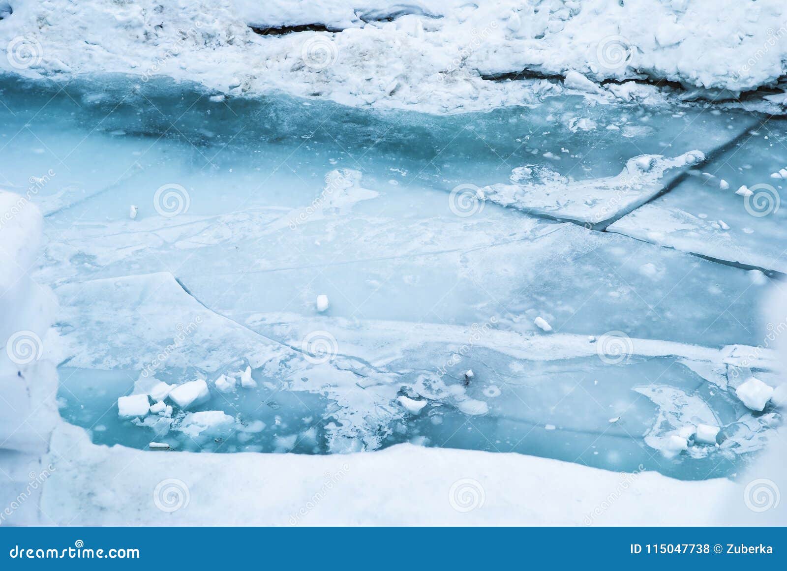 Cracked Ice Surface stock photo. Image of coast, change - 115047738