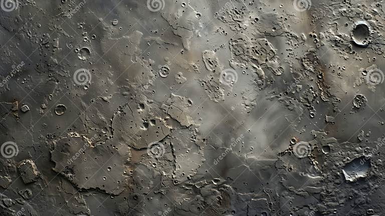 Cracked Ice Texture of Plutos Desolate Surface Stock Illustration ...