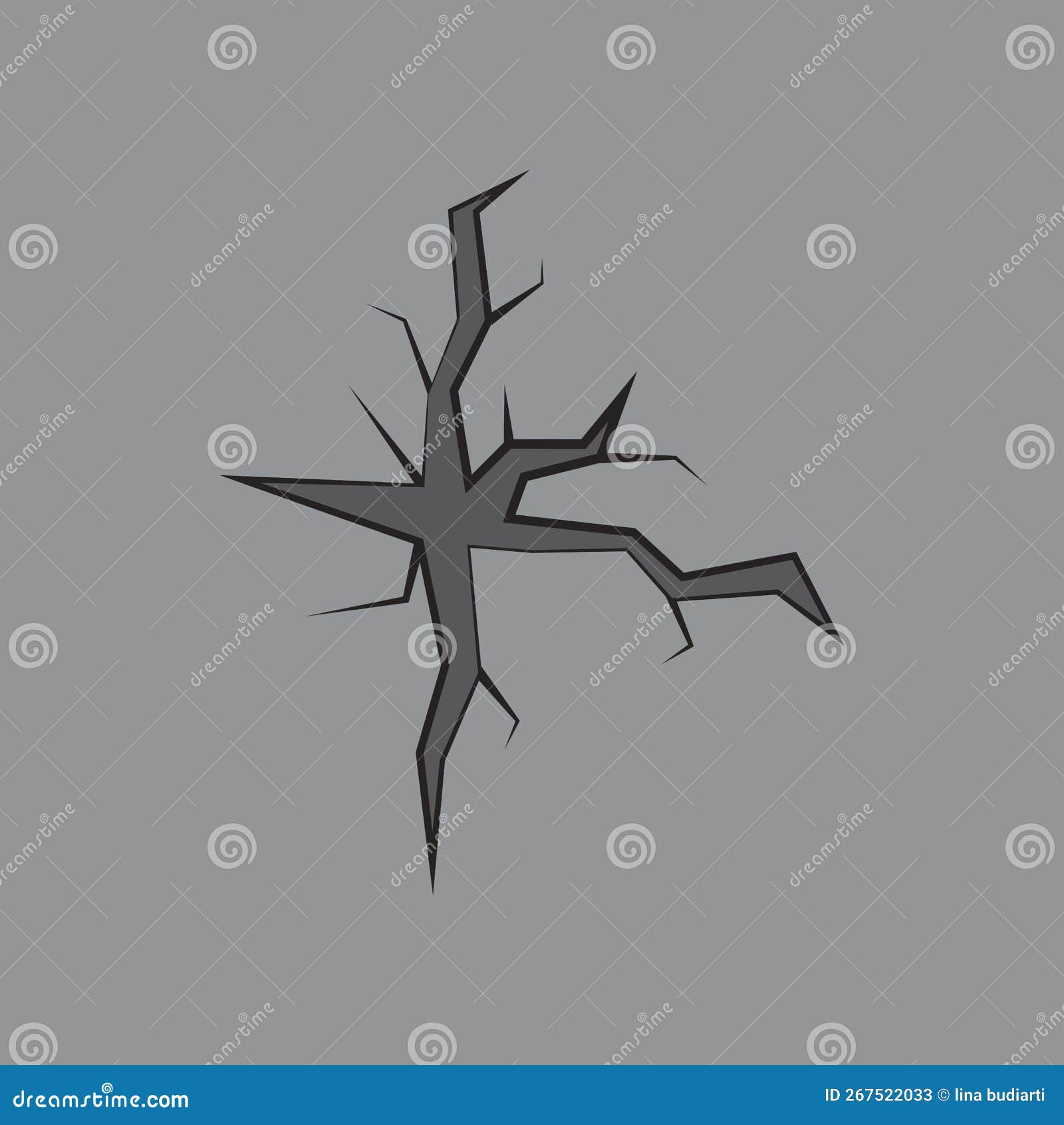 Cracked icon stock vector. Illustration of champagne - 267522033