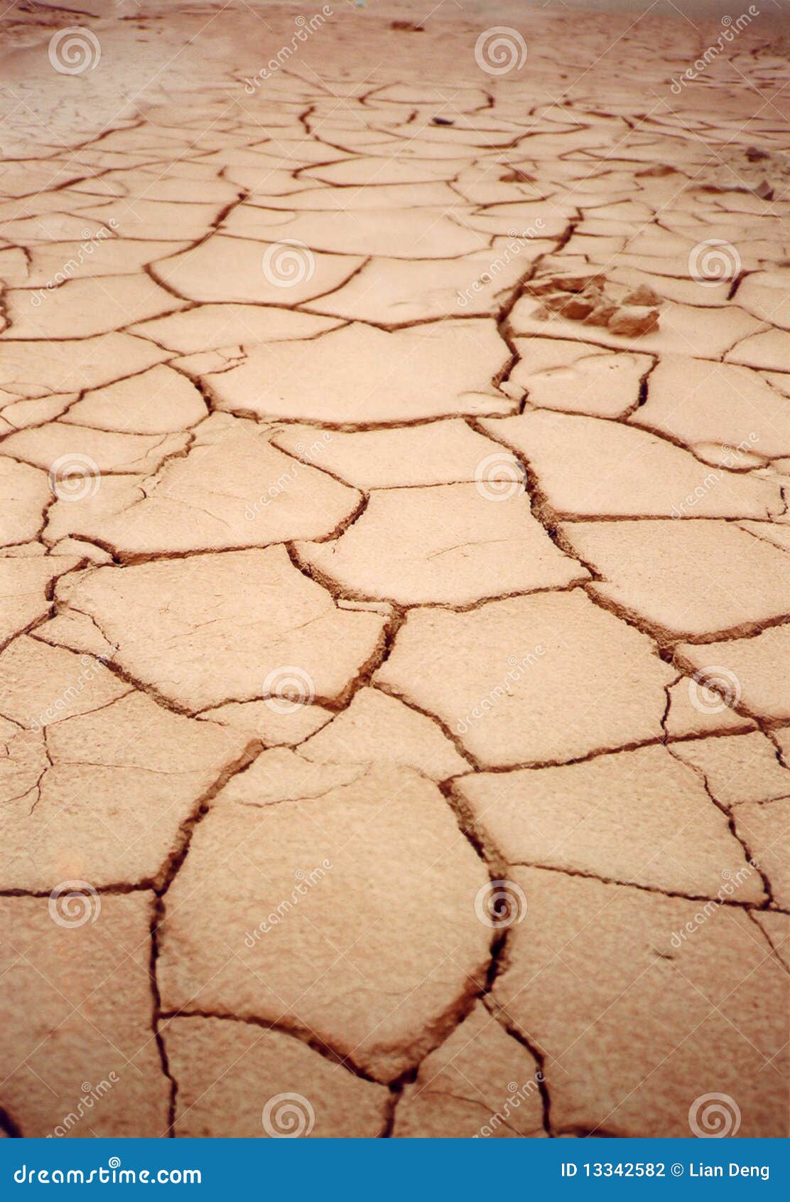 Cracked land stock photo. Image of outside, china, sinkiang - 13342582