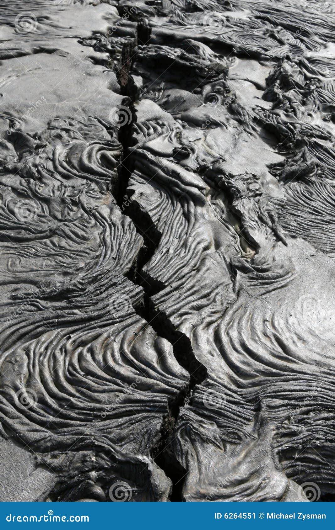 Cracked Lava Flow stock image. Image of fault, line, landscape - 6264551