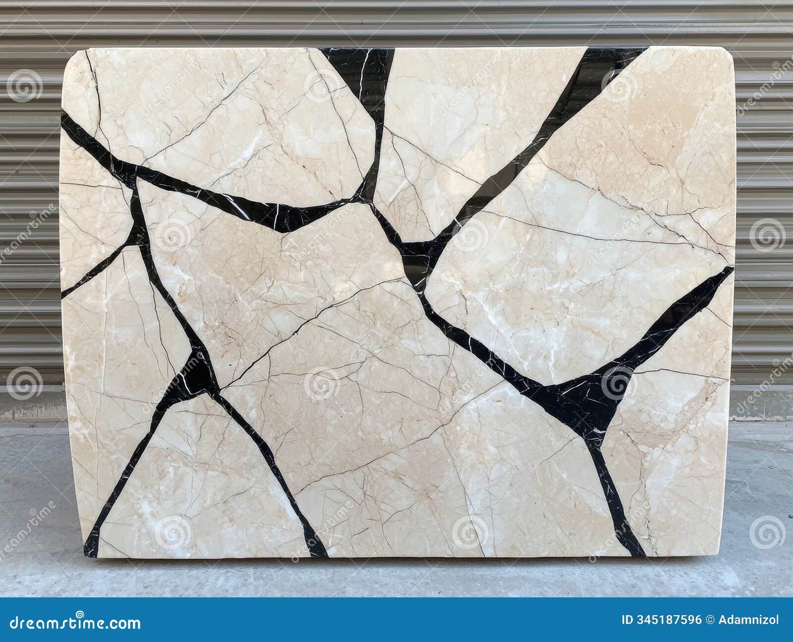 Cracked Marble Texture Background Stock Image | CartoonDealer.com ...