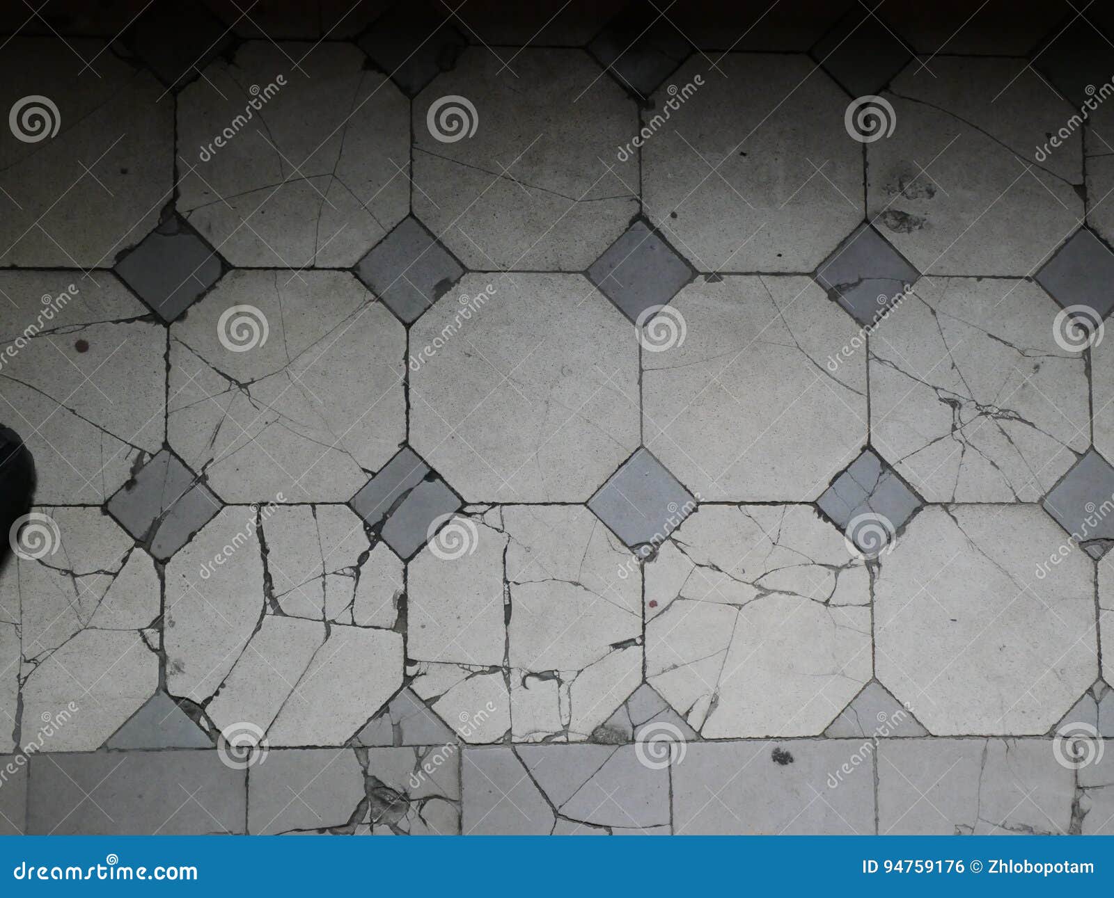 Cracked mosaic floor stock photo. Image of details, textured - 94759176