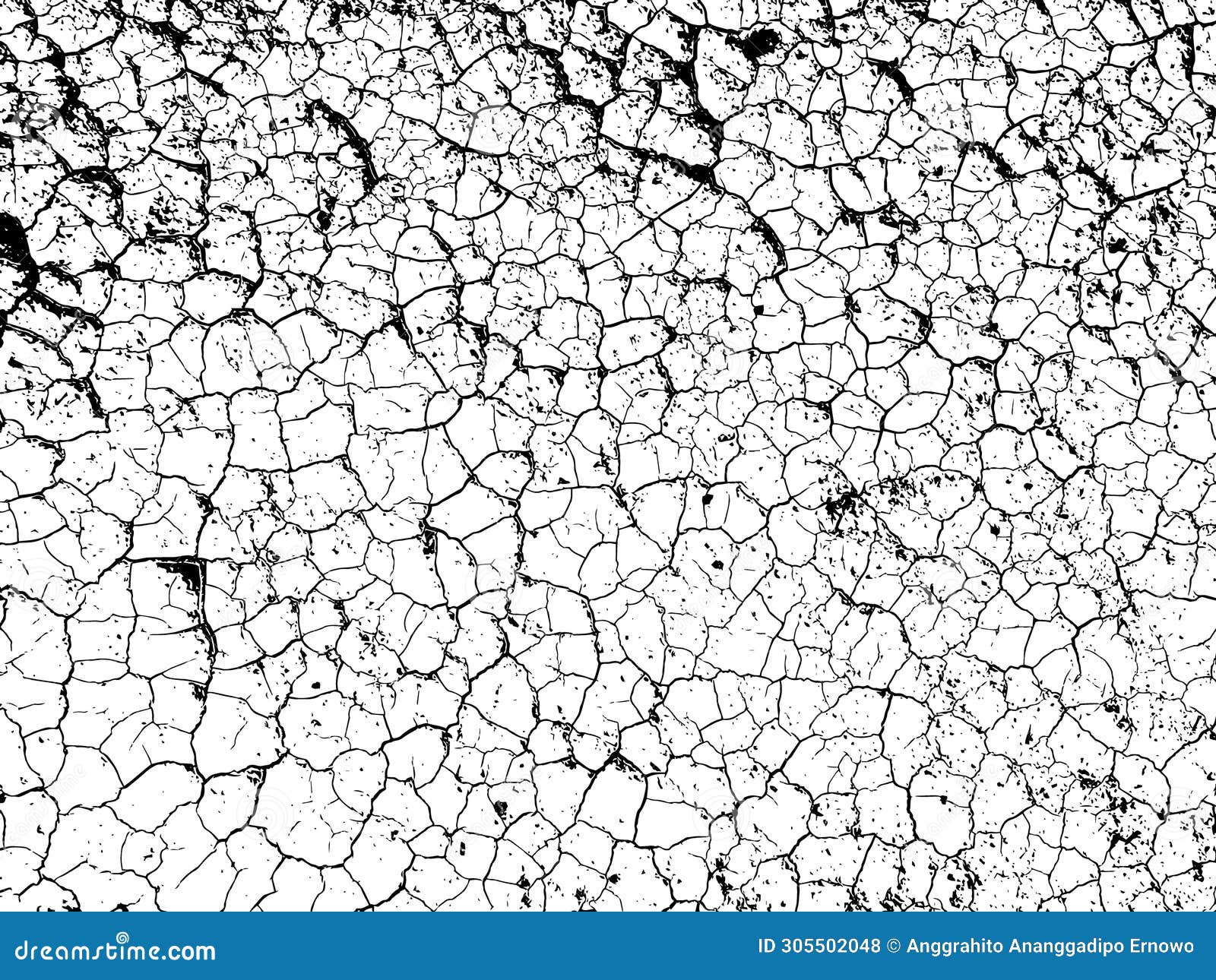 Cracked Mud Texture for Background Stock Illustration - Illustration of ...