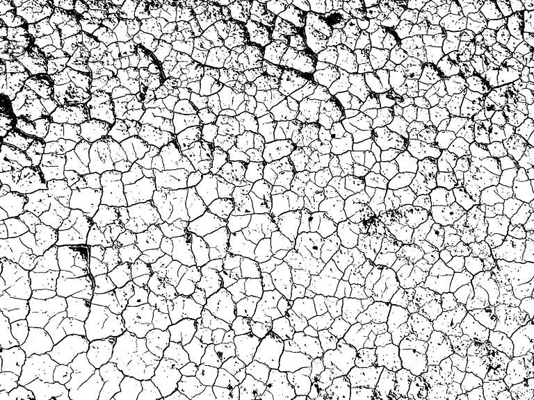 Cracked Mud Texture for Background Stock Illustration - Illustration of ...