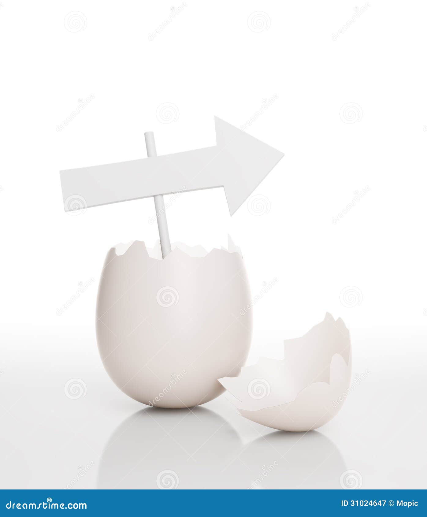 Cracked open egg stock illustration. Illustration of healthy - 31024647