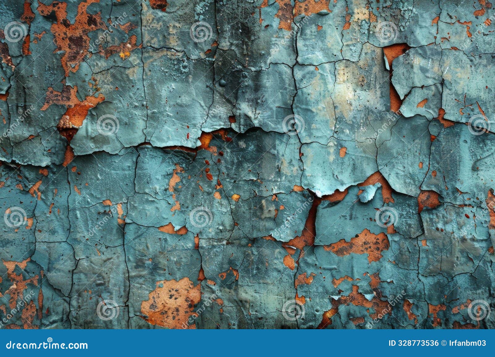 Cracked Paint, a Texture of Decay and Erosion Stock Photo - Image of ...