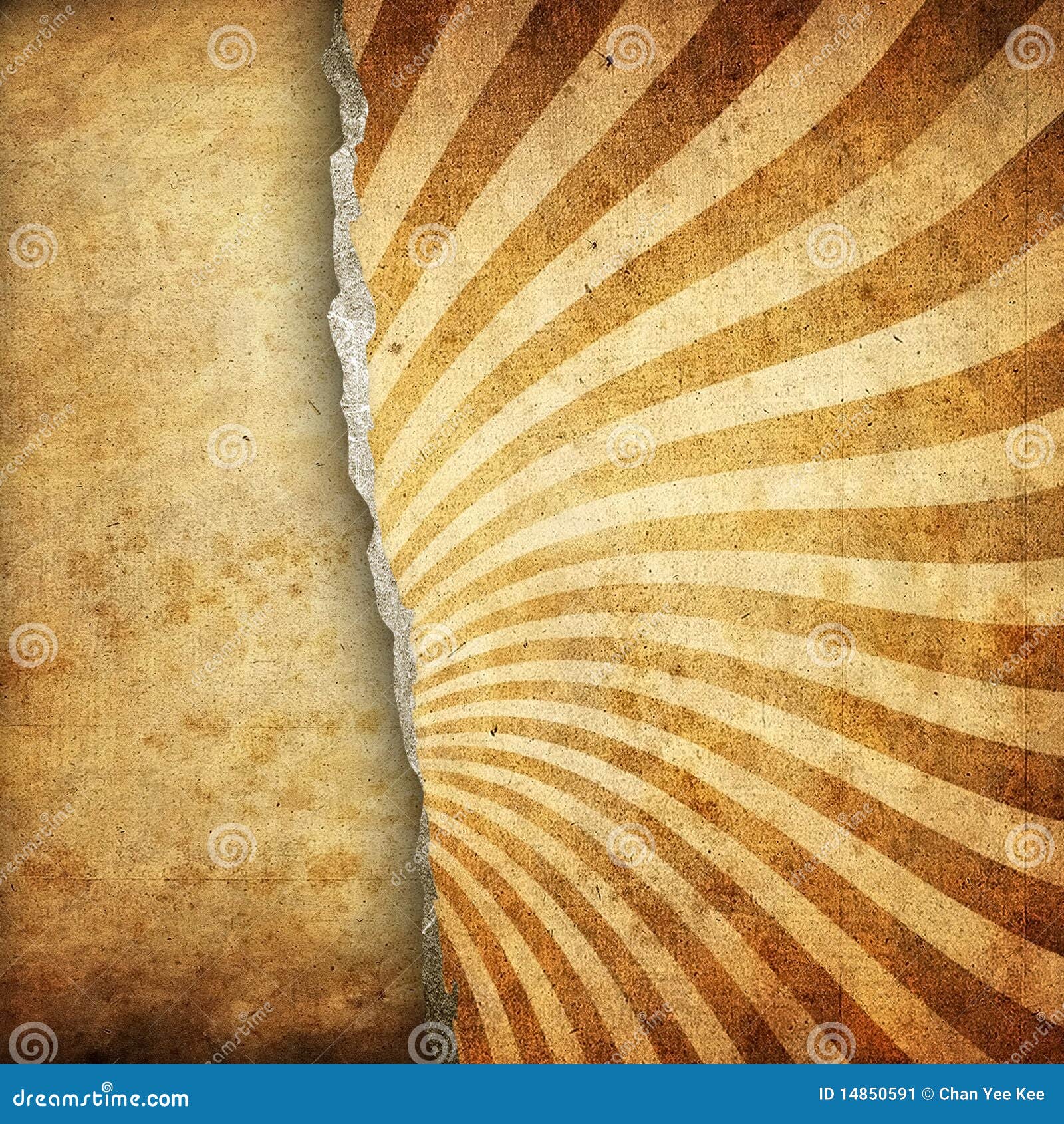 Cracked paper background stock illustration. Illustration of edge ...