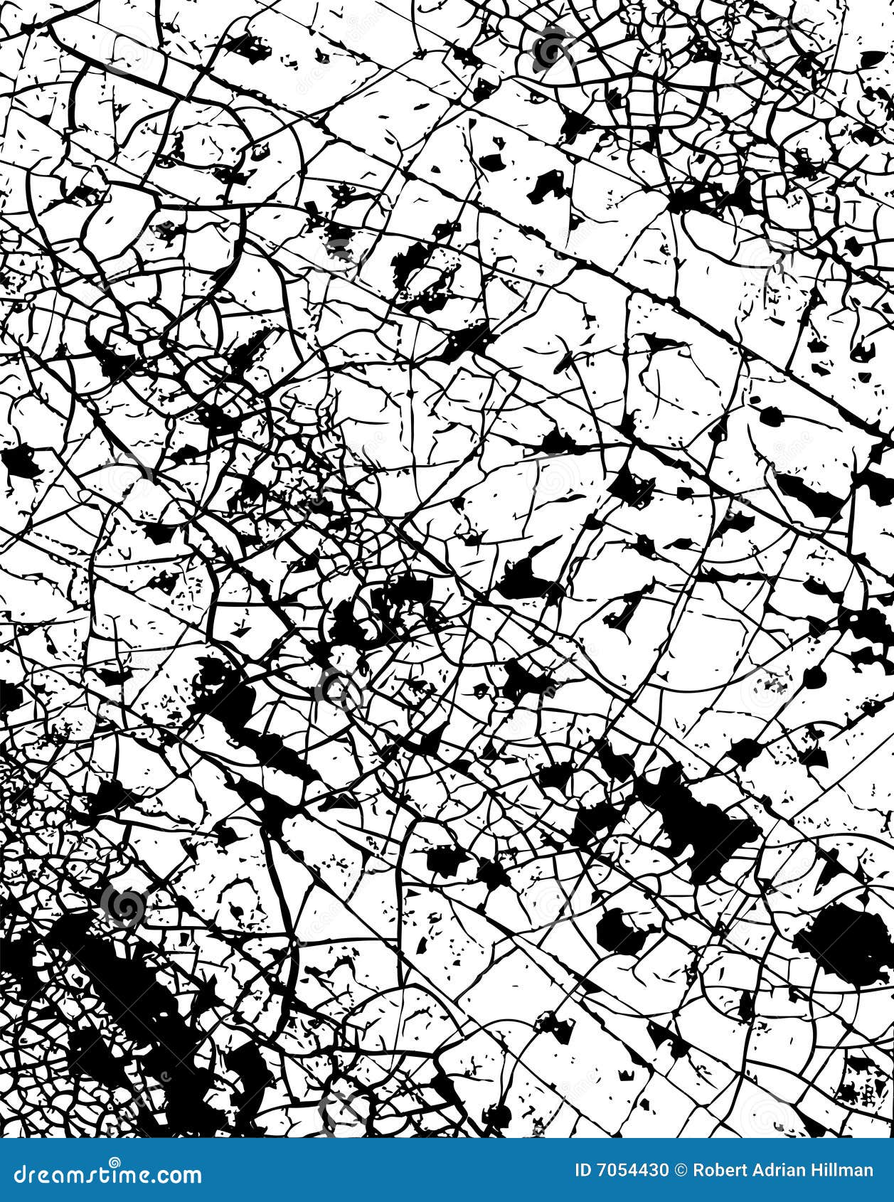 Cracked pattern stock vector. Illustration of background - 7054430