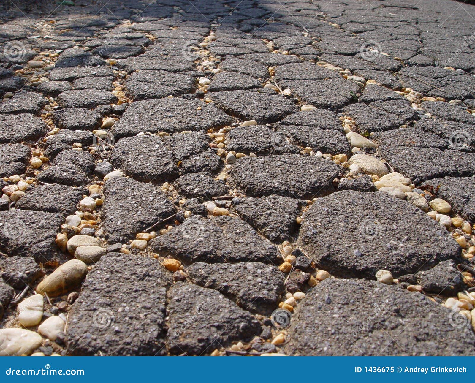 Cracked pavement stock image. Image of decay, damaged - 1436675