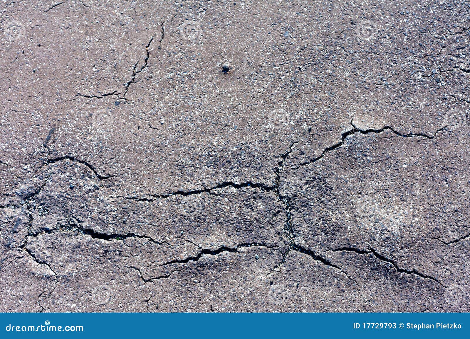Cracked Pavement stock image. Image of close, grungy - 17729793