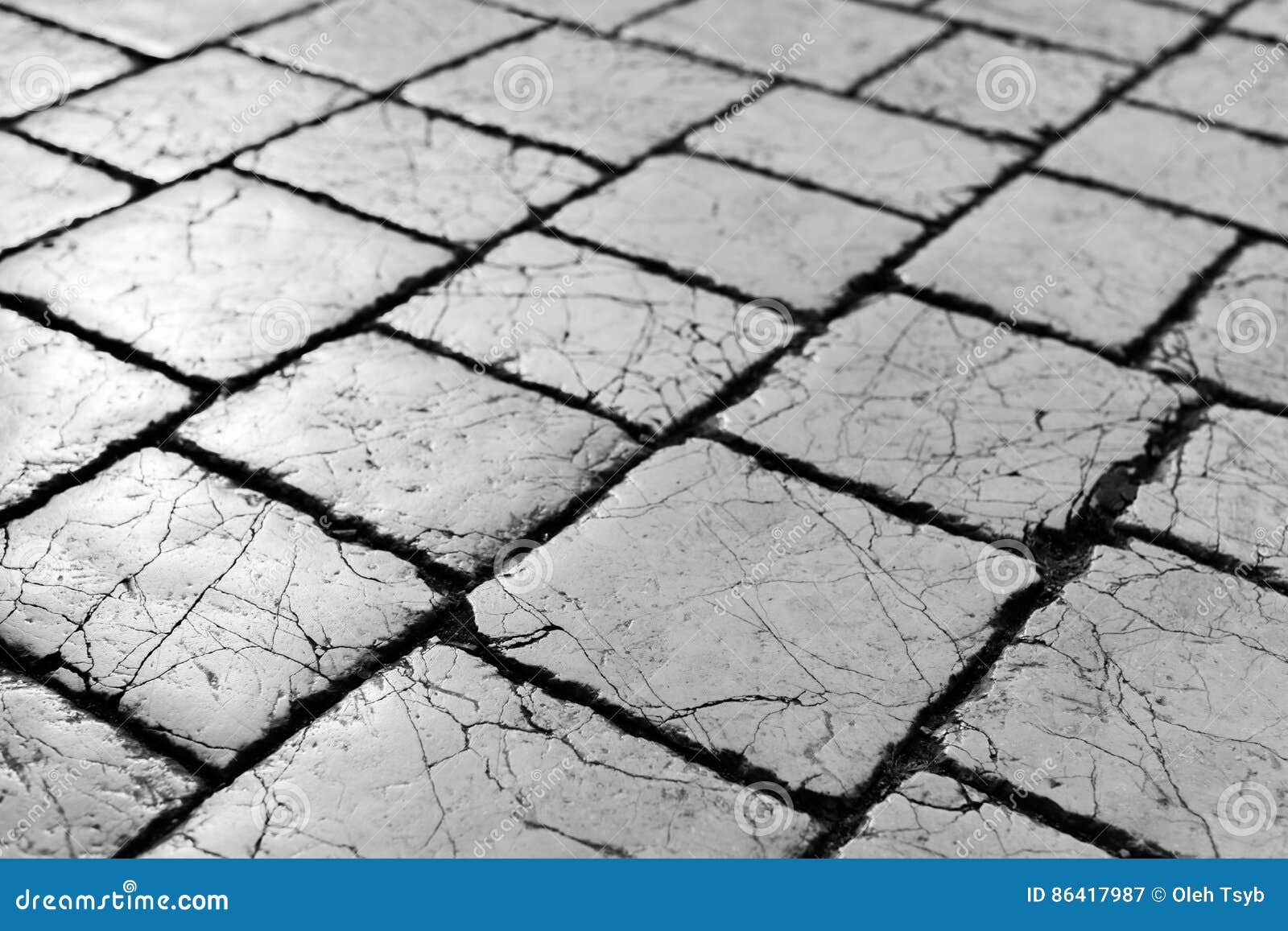 Cracked Pavement Textures Grunge Retro Stock Image - Image of aging ...