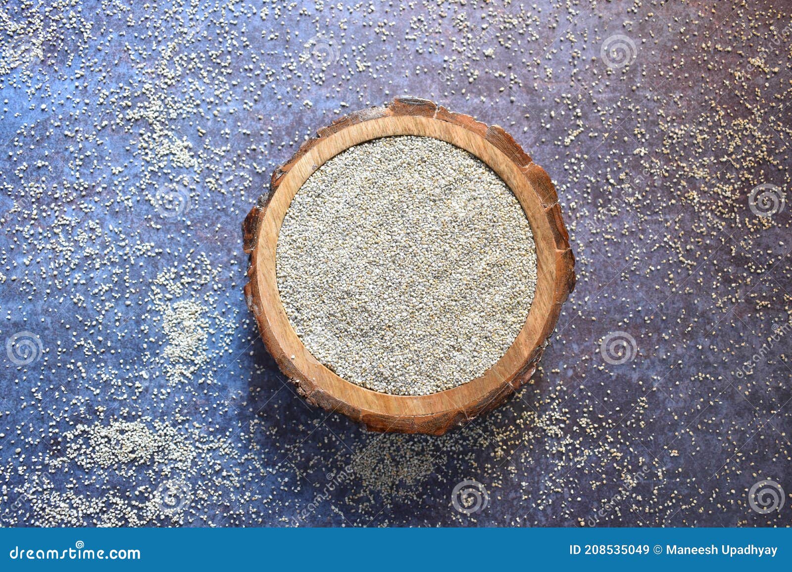 Cracked Pearl millets stock image. Image of diet, close - 208535049