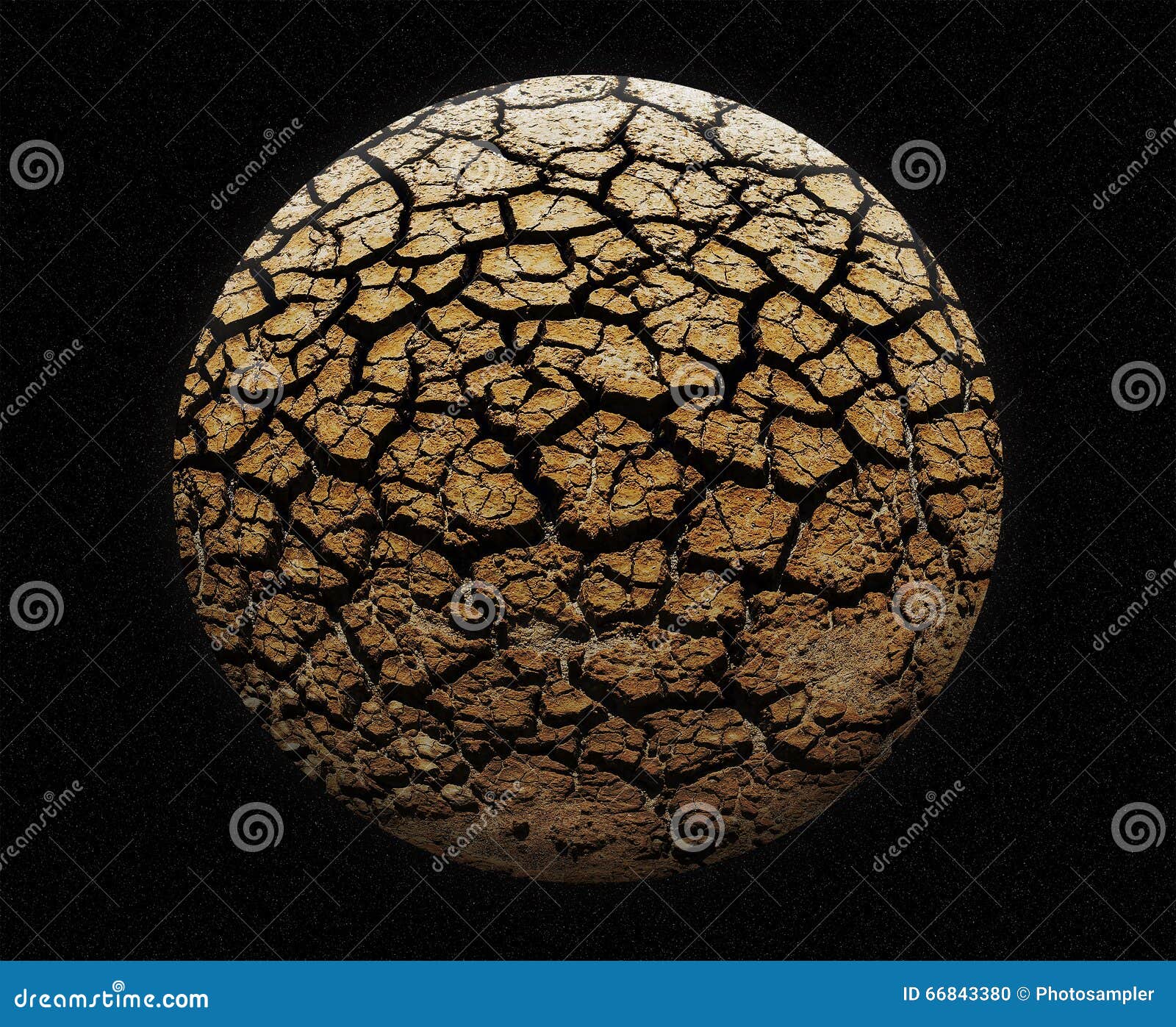 Cracked planet stock photo. Image of agriculture, phenomenon - 66843380