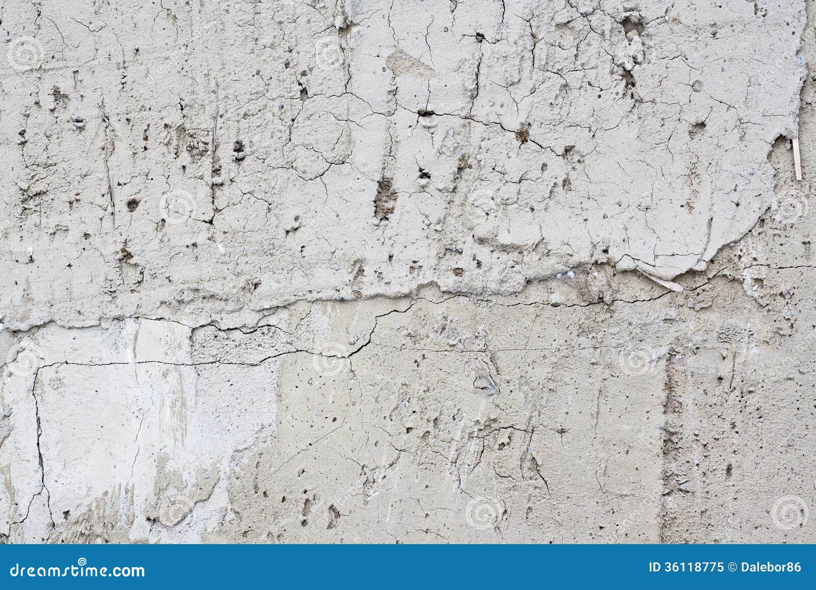Cracked plaster stock image. Image of paries, plaster - 36118775