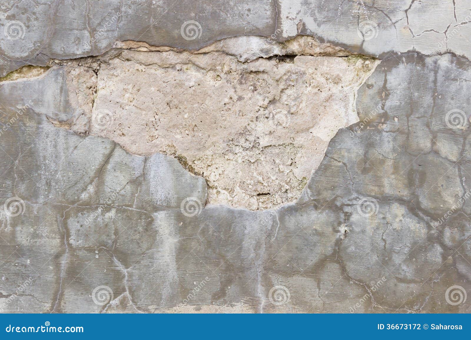 Cracked plaster stock photo. Image of closeup, architecture - 36673172