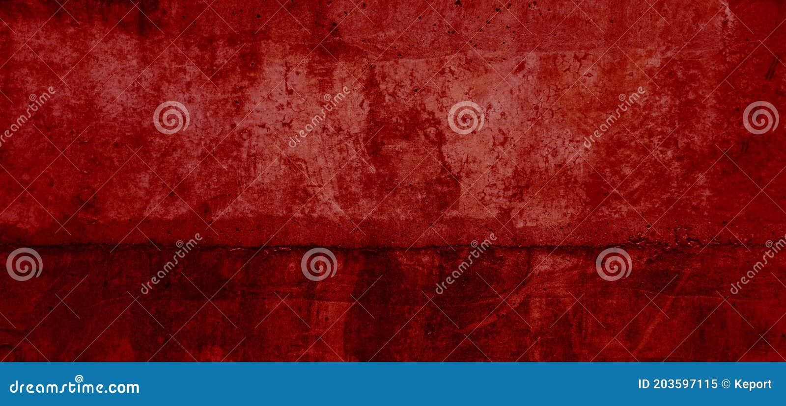 Red Concrete Background Texture with Crack Stock Image - Image of ...