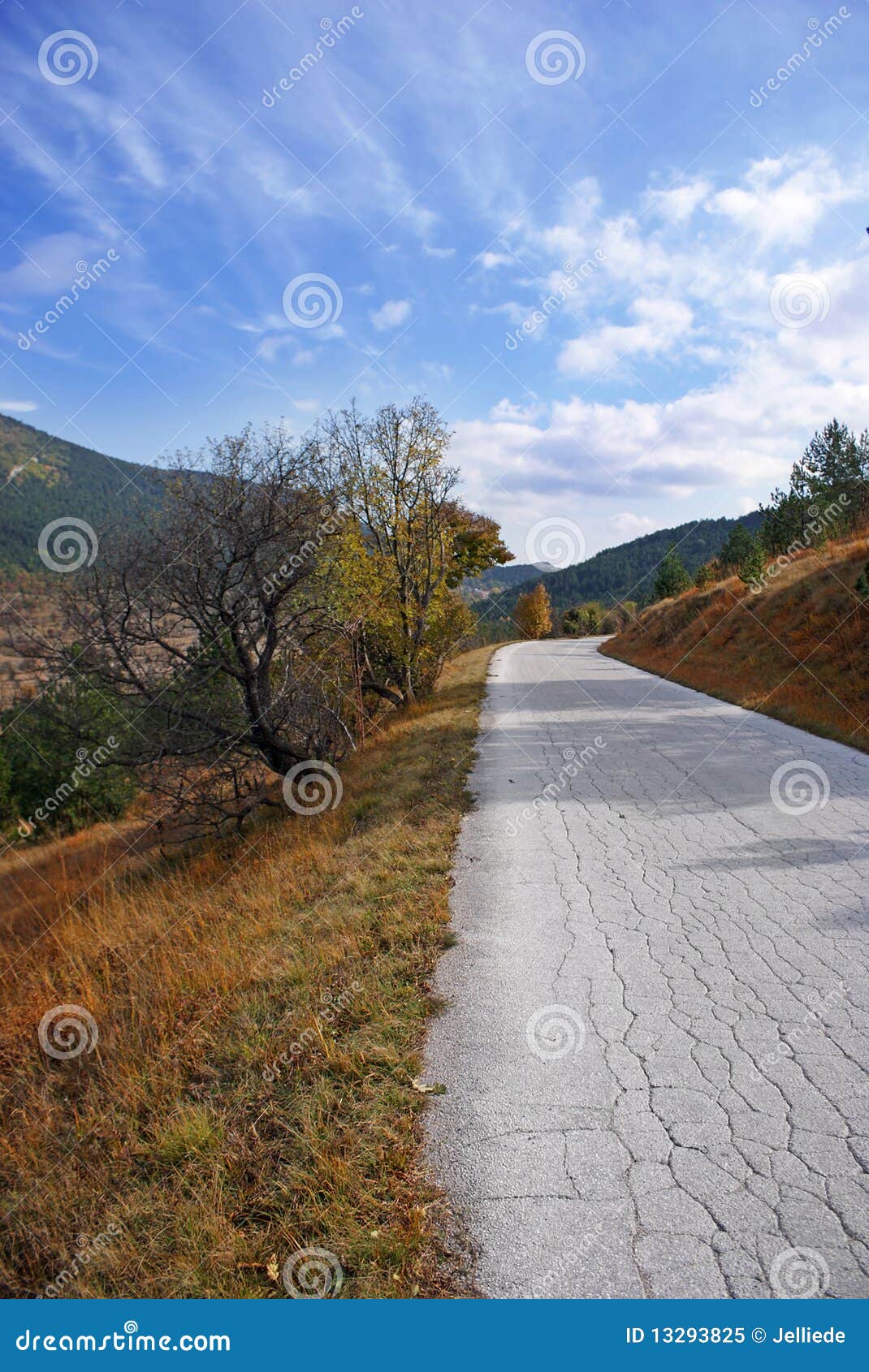 Cracked road stock image. Image of landscape, vivid, valley - 13293825