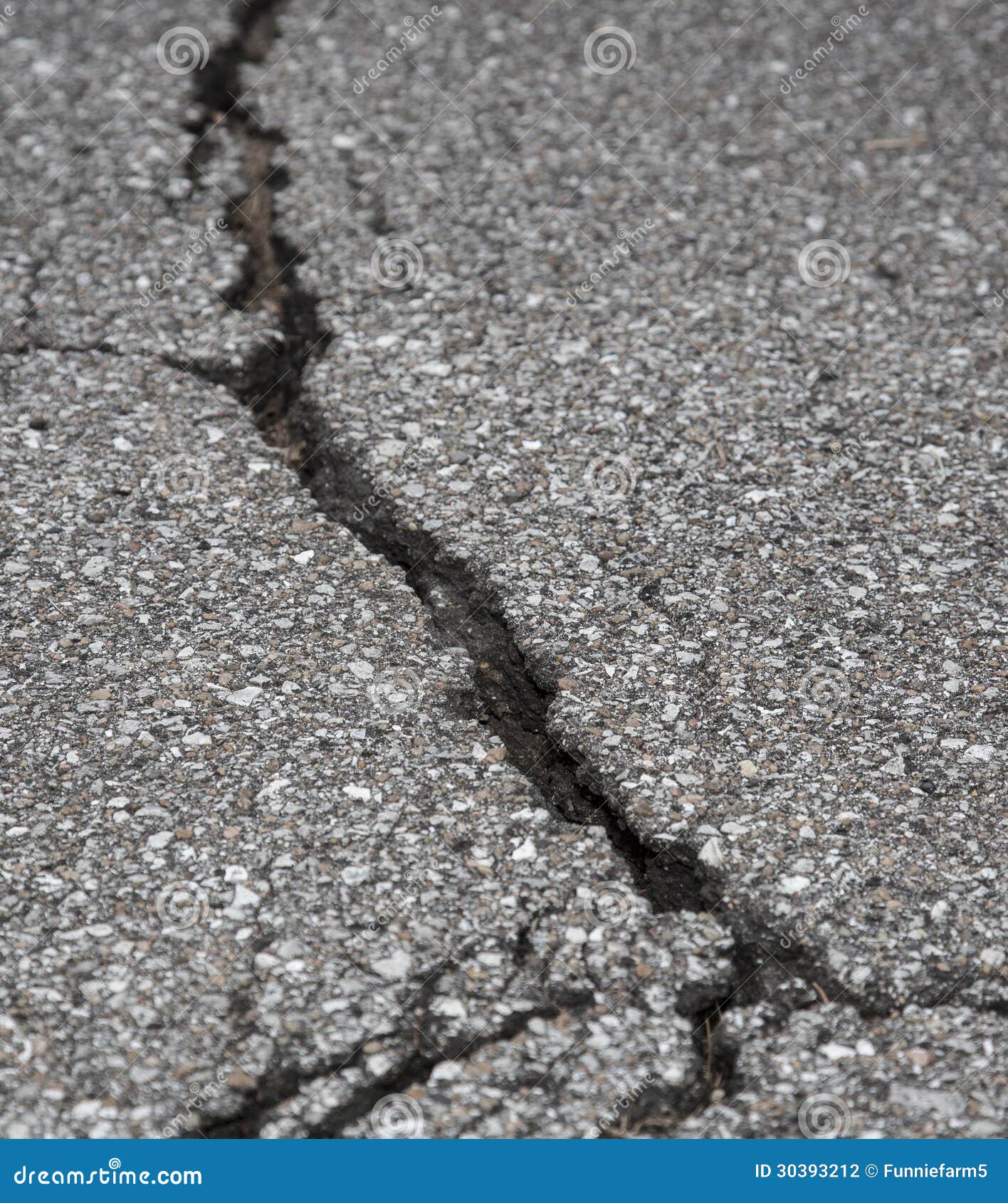 Cracked road on asphalt stock photo. Image of driveway - 30393212