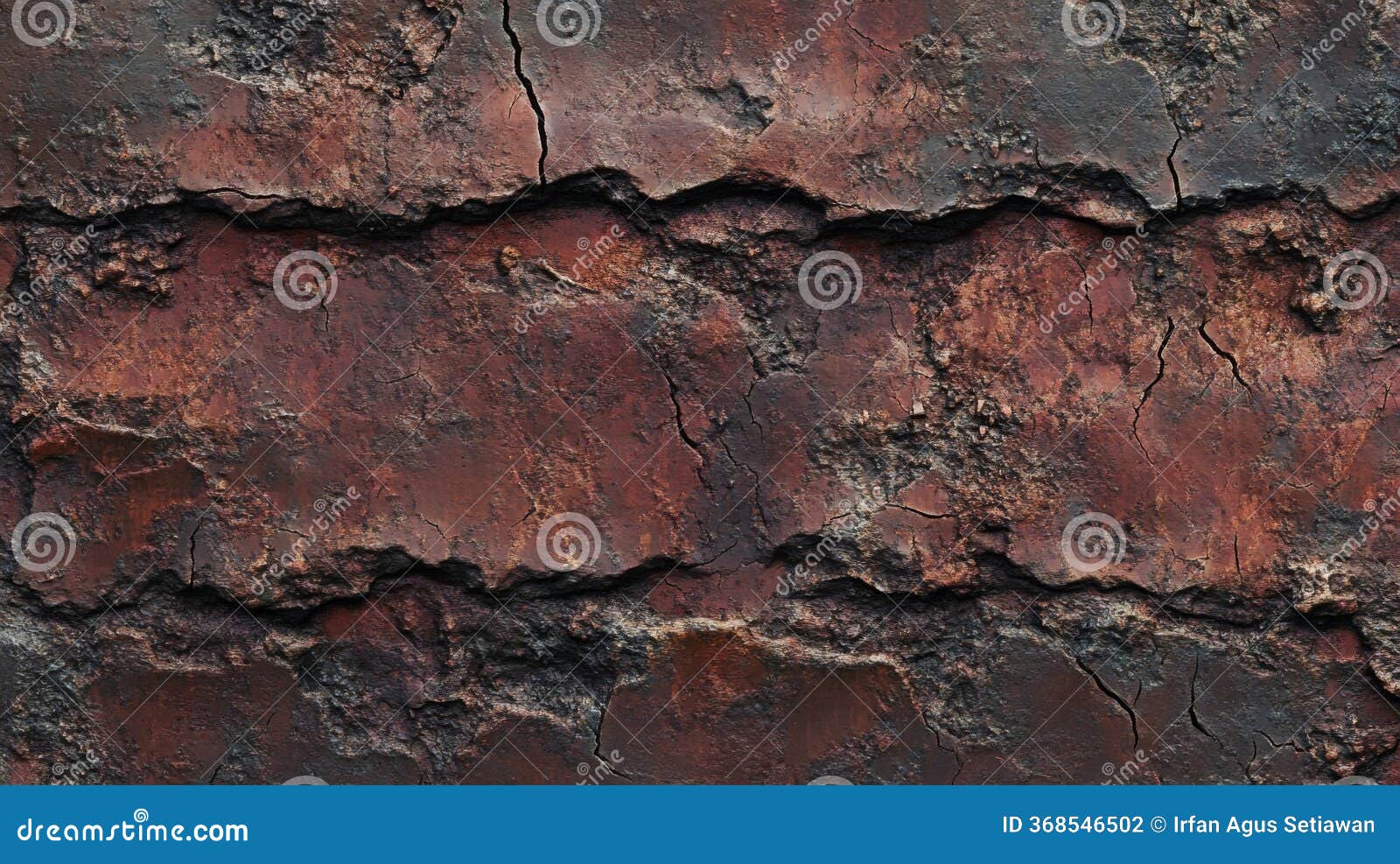 Cracked Rusty Metal Texture Background Stock Image | CartoonDealer.com ...
