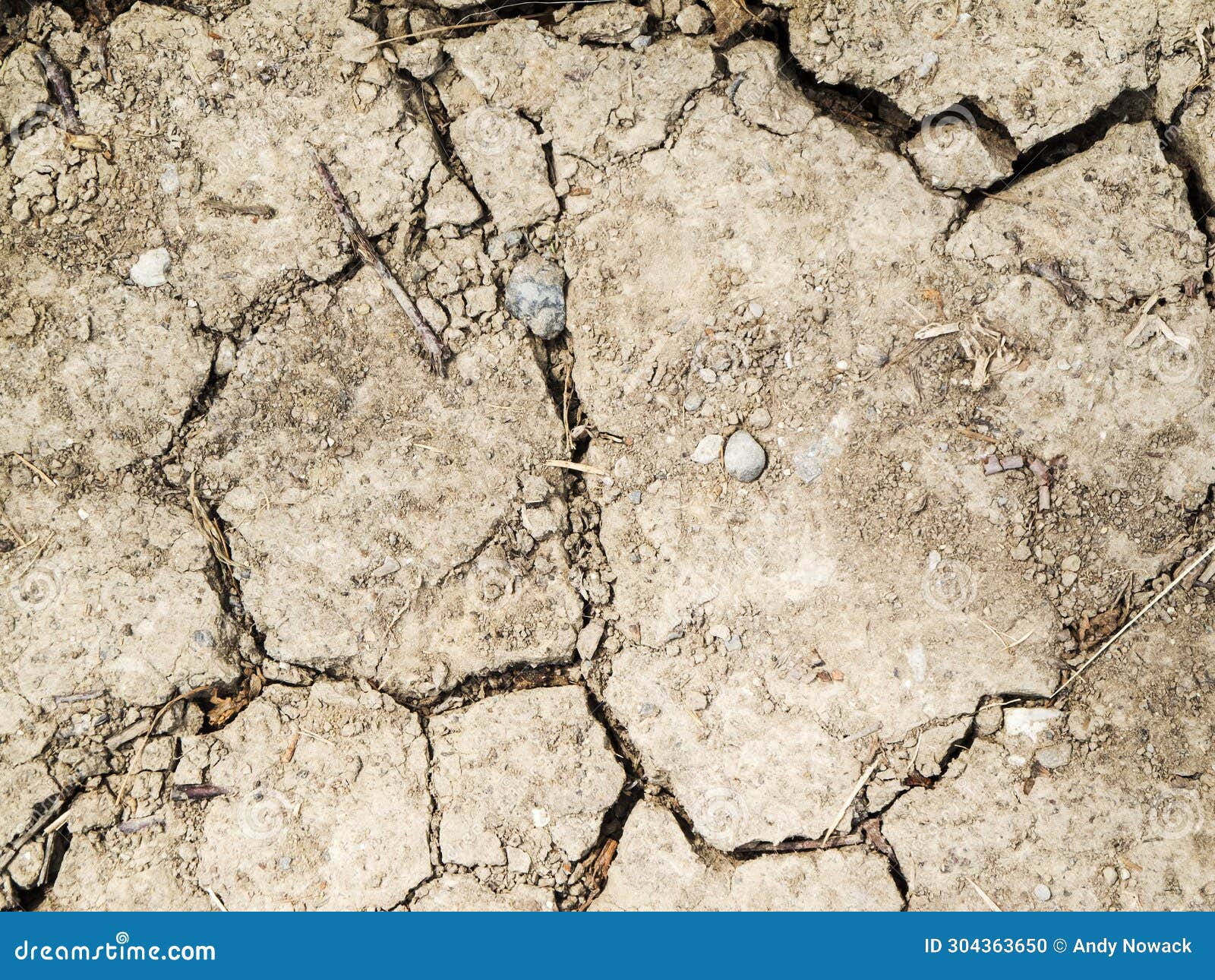 Cracked Sand Area Due To Drought Stock Photo - Image of catastrophe ...